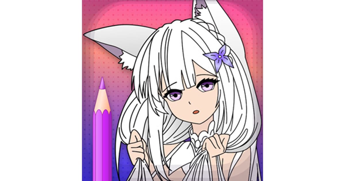 Anime Manga Coloring Book - Play Now For Free