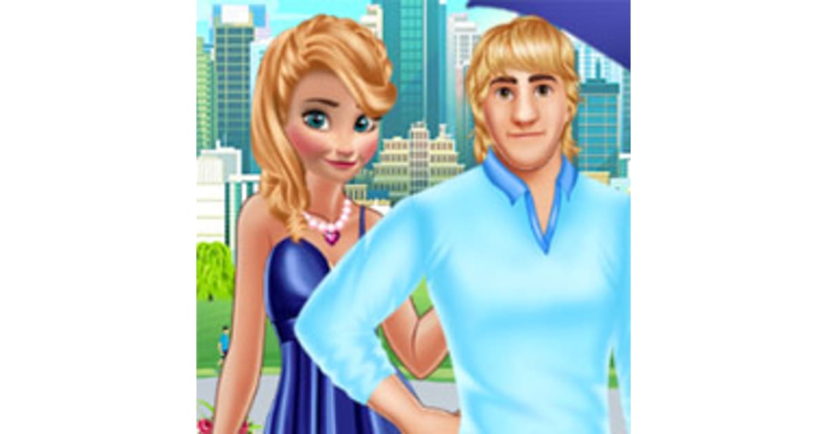 Anna And Kristoff Falling In Love - Play Now For Free