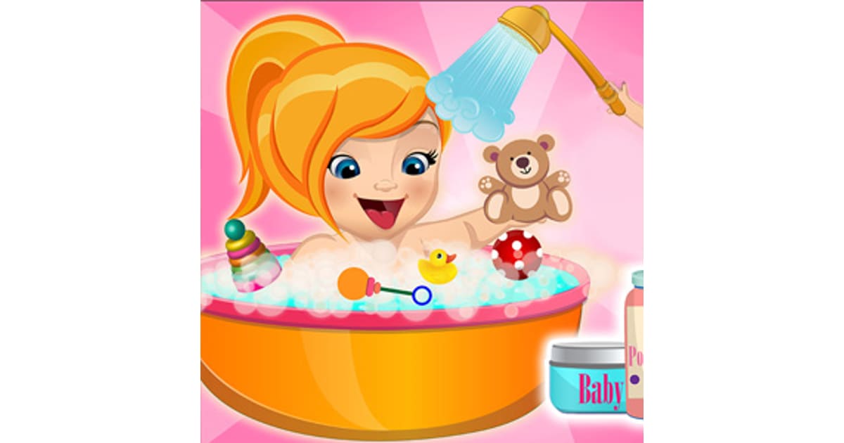 Baby Elissa Bathing - Play Now For Free