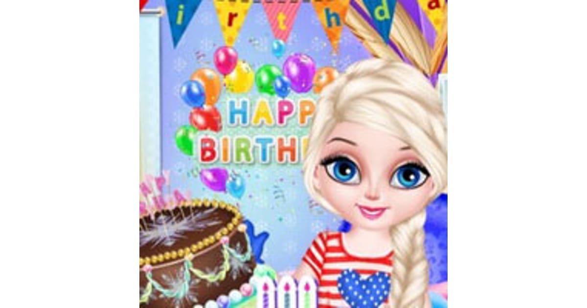Baby Elsa Birthday Party - Play Now For Free
