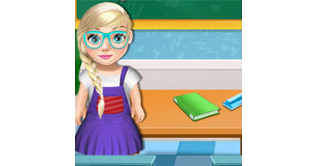 Baby Elsa School Decorate - Play Now For Free
