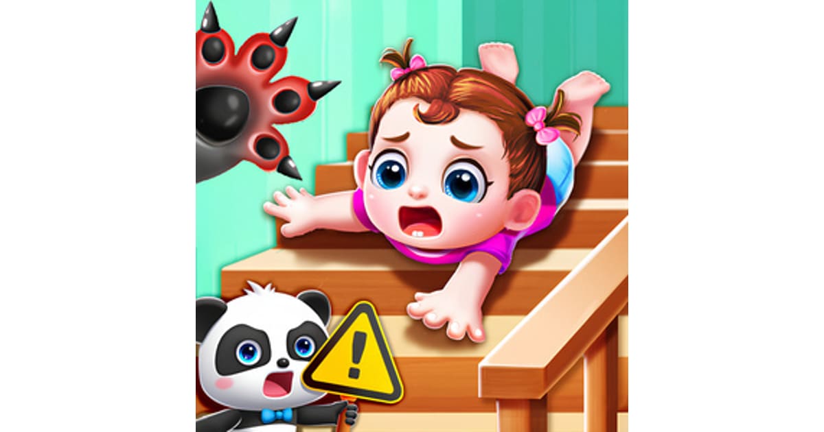 Baby Panda Home Game: Kids Safety Emergency Tips