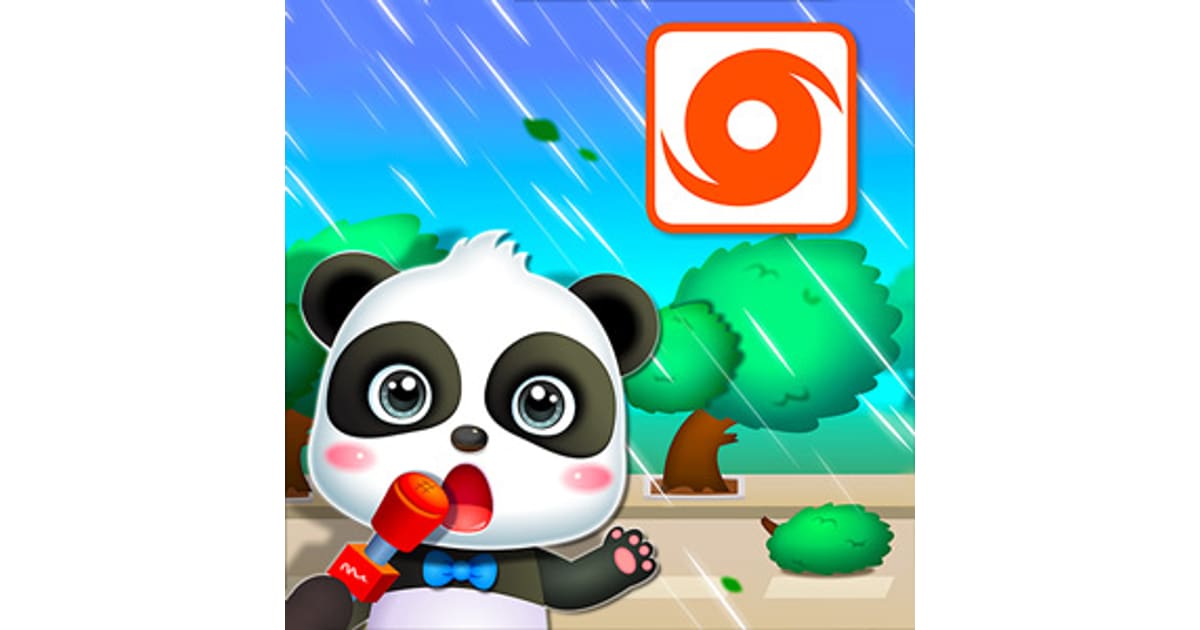 Baby Panda Hurricane Safety - Educational Online