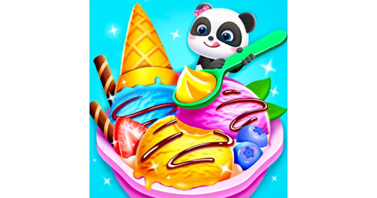 Baby Panda Ice Cream Truck - Cooking Free Game