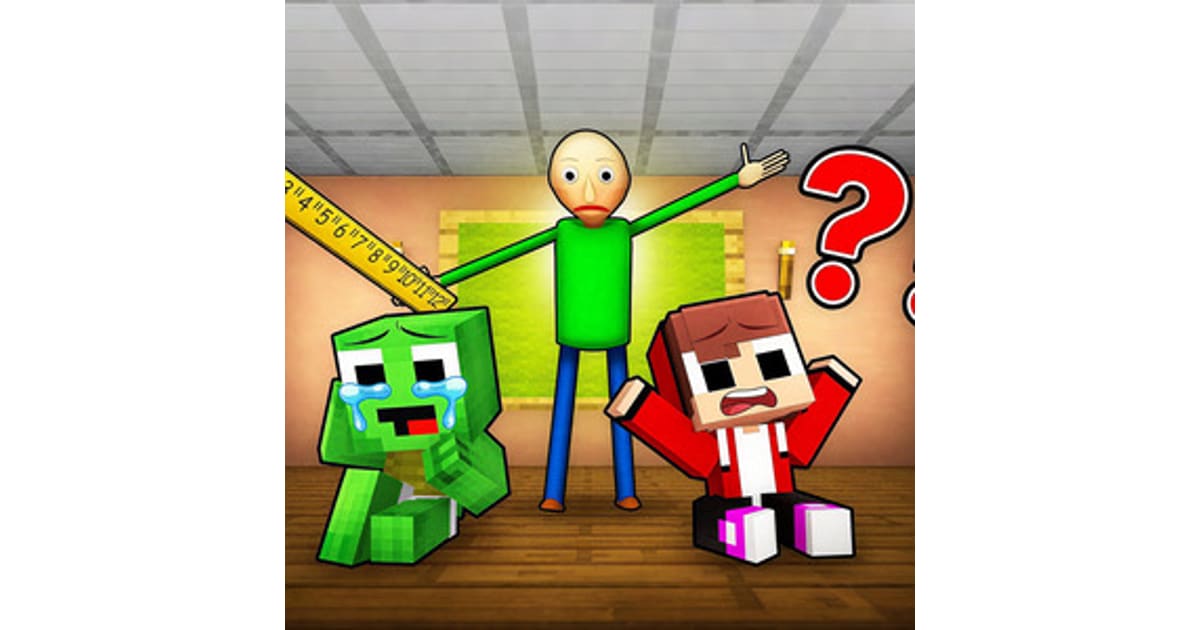 Minecraft Games: Baldi's Basics Classic | Yiv