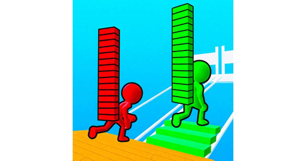 Fun Run Game: Block Stair Run | Yiv