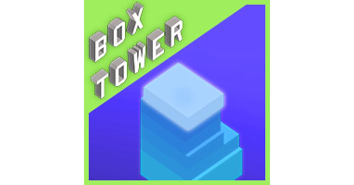 Box Tower - Play Box Tower Game on Yiv.Com