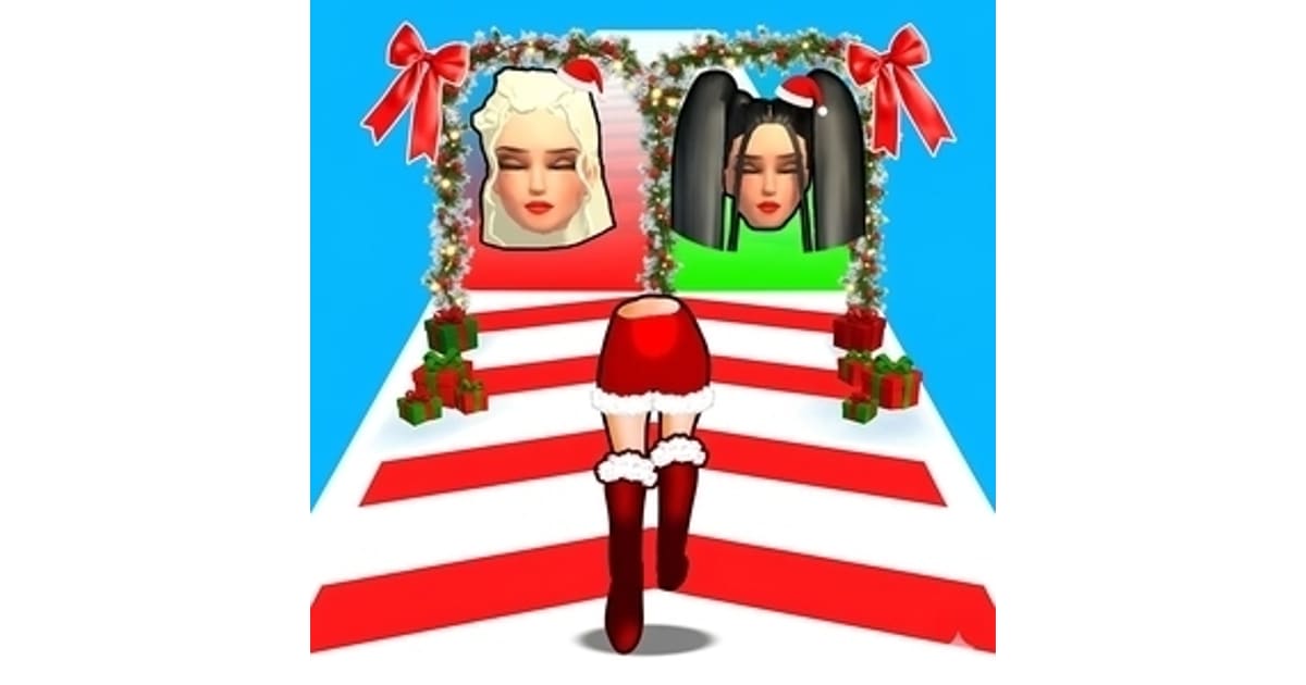 Build A Queen - Christmas Beauty Run Game | Yiv