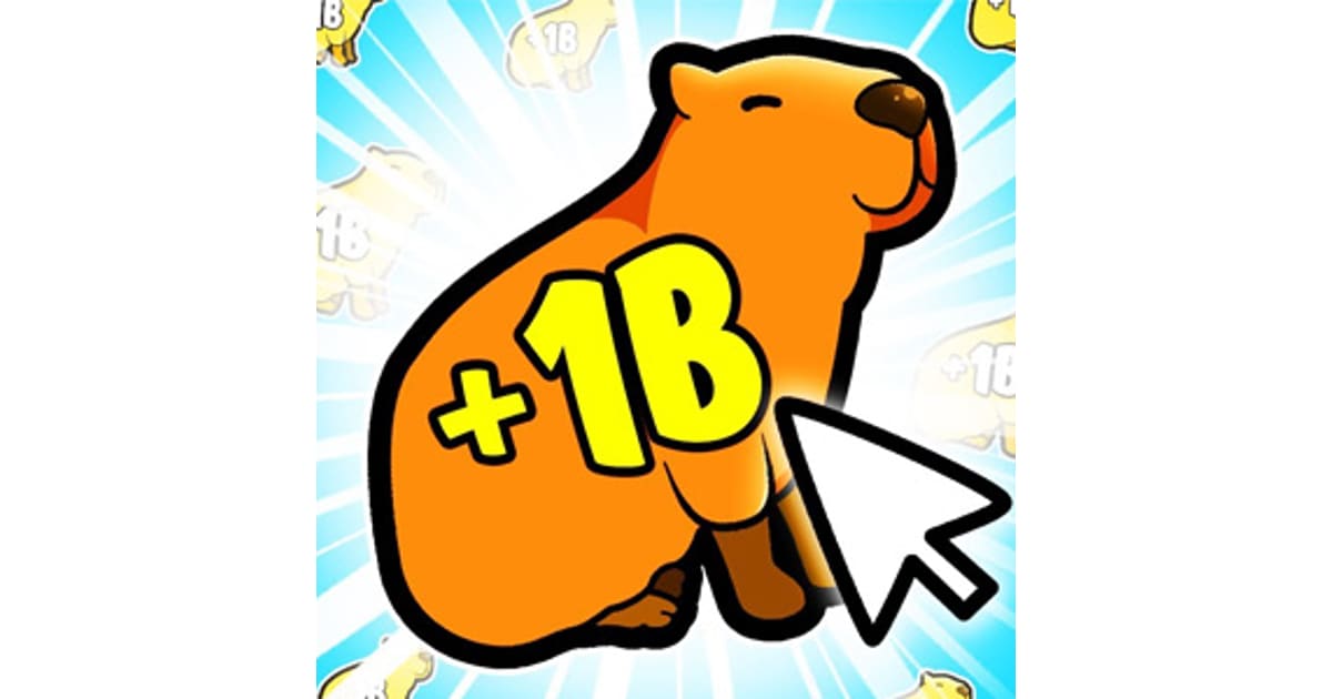 Capybara Clicker 🐾 Casual Online Game