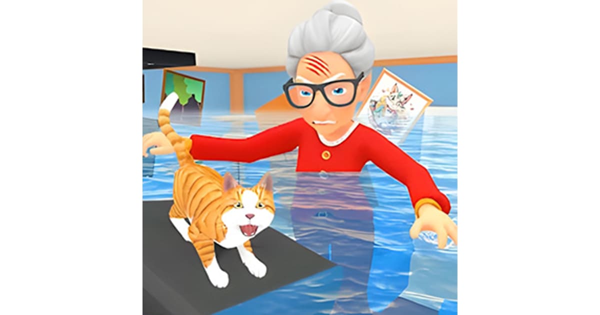 Cat And Granny - Casual Simulation Game