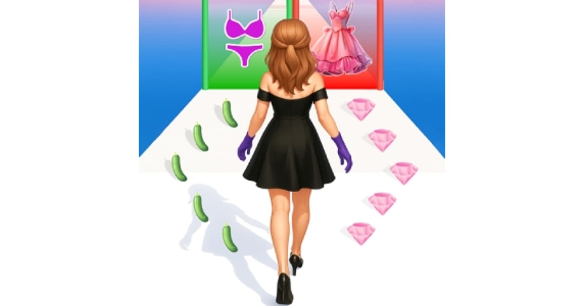 Catwalk Queen Run 3D - Play Now For Free