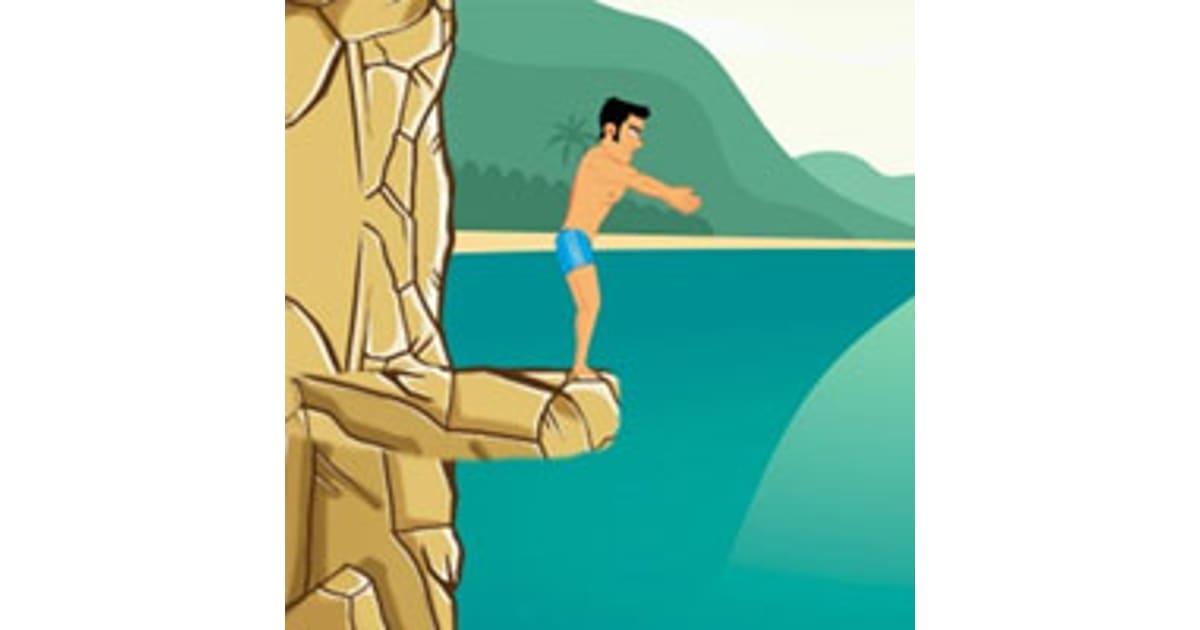 Cliff Diving - Play Cliff Diving Game on Yiv.Com