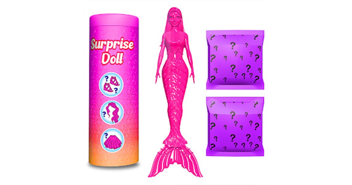 Color Reveal Mermaid Doll - Play Now For Free