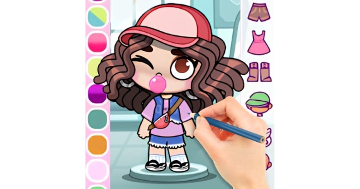 Play Avatar Girl Coloring Games Online