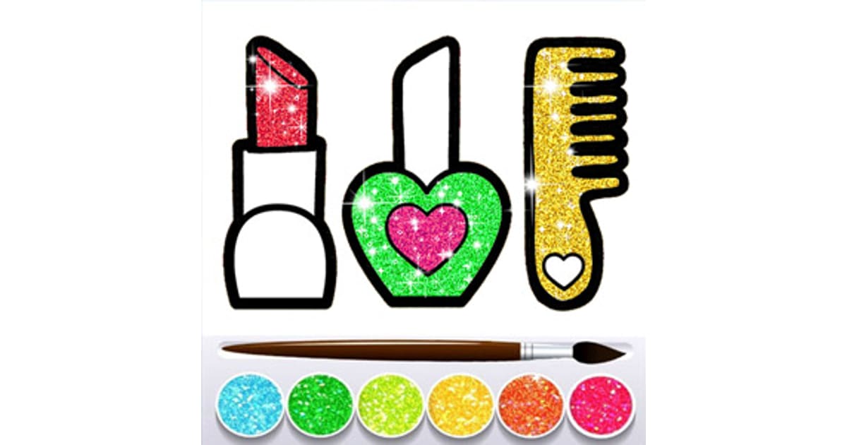 Coloring Book: Cosmetics - Play Now For Free