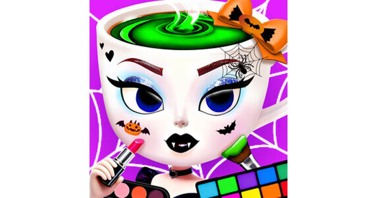 Play Ballerina Cappuccina Halloween Coloring Game | Yiv