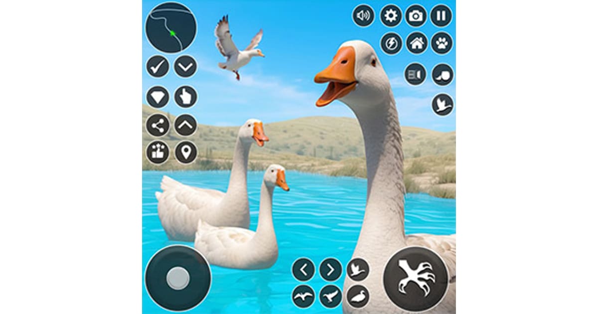 Crazy Goose Simulator - Animal Game Free Online