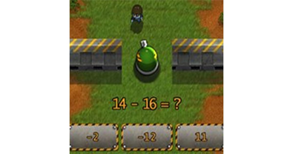 Defense Math - Play Defense Math Game on Yiv.Com