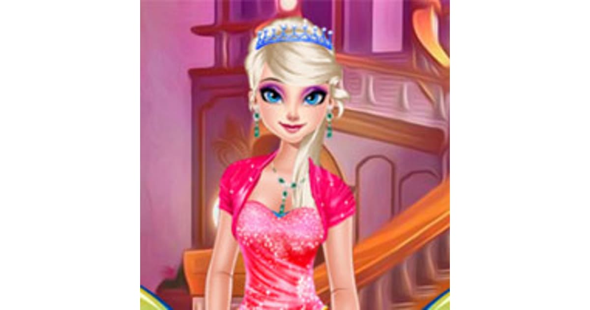 Design A Dress For Elsa - Play Now For Free
