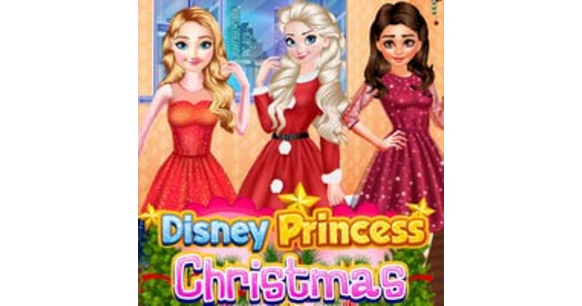 Disney Princess Christmas Party - Play Now For Free