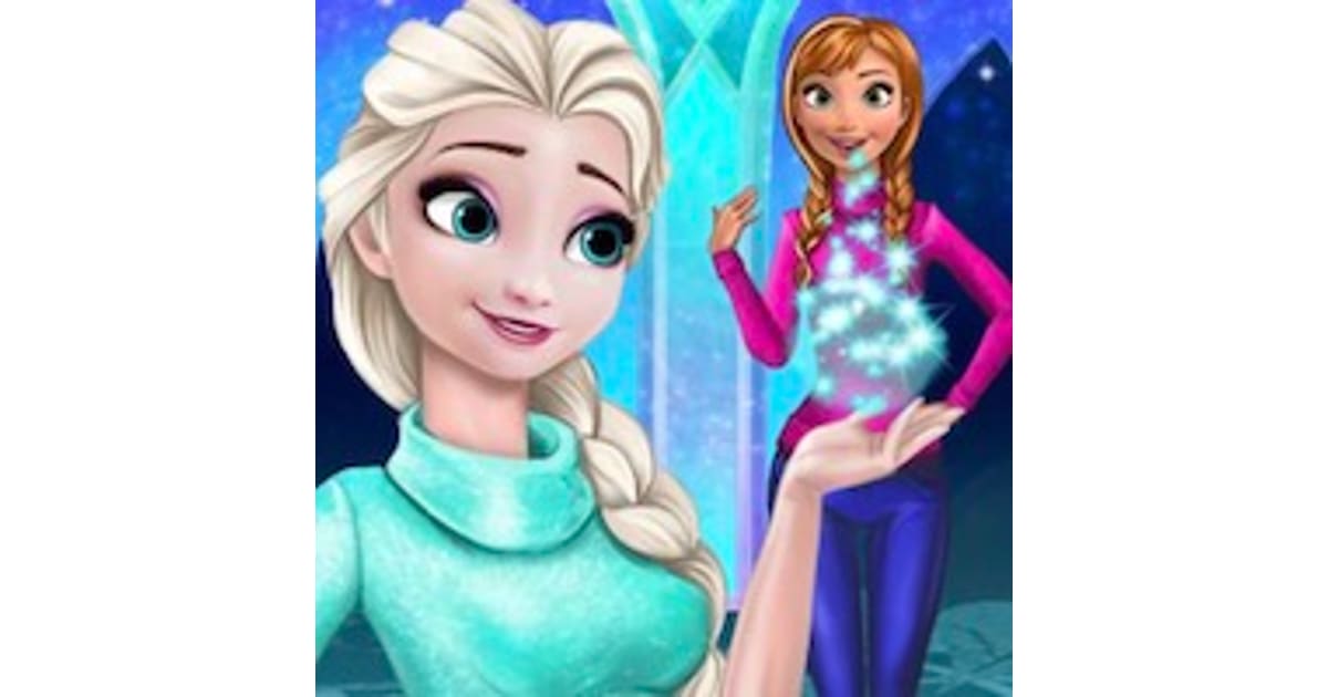 Disney Princess Playing Snowballs - Play Now For Free