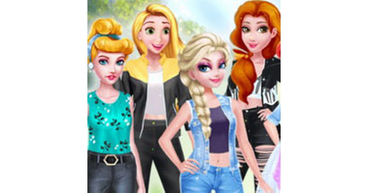 Disney Princess Spring Holiday Style - Play Now For Free