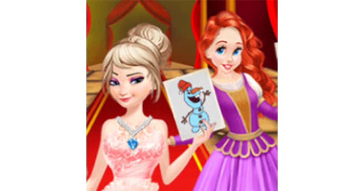 Disney Princesses Drawing Party - Play Now For Free