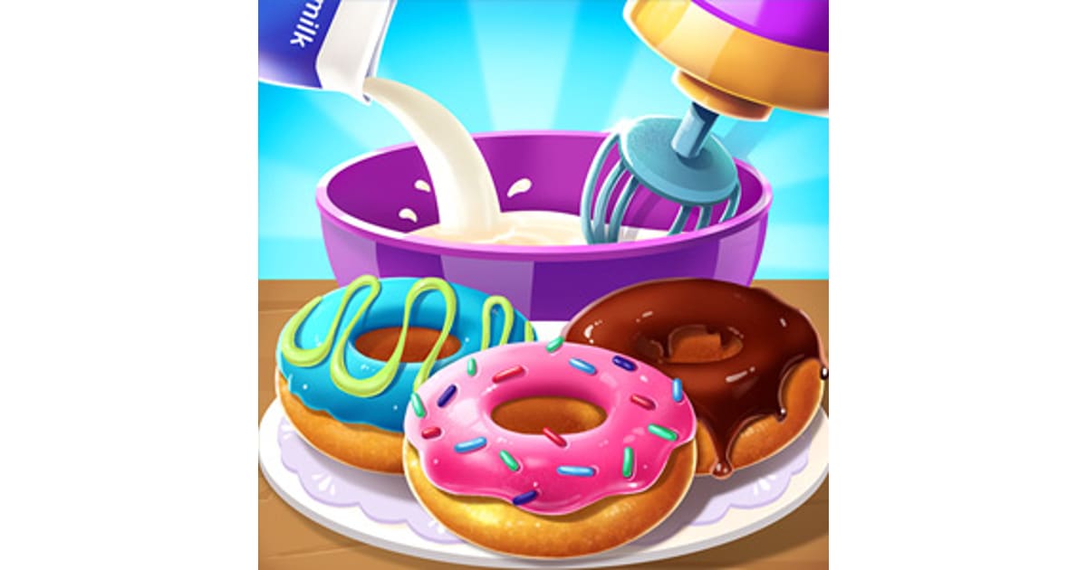 Donut Cooking Game - Play Now For Free