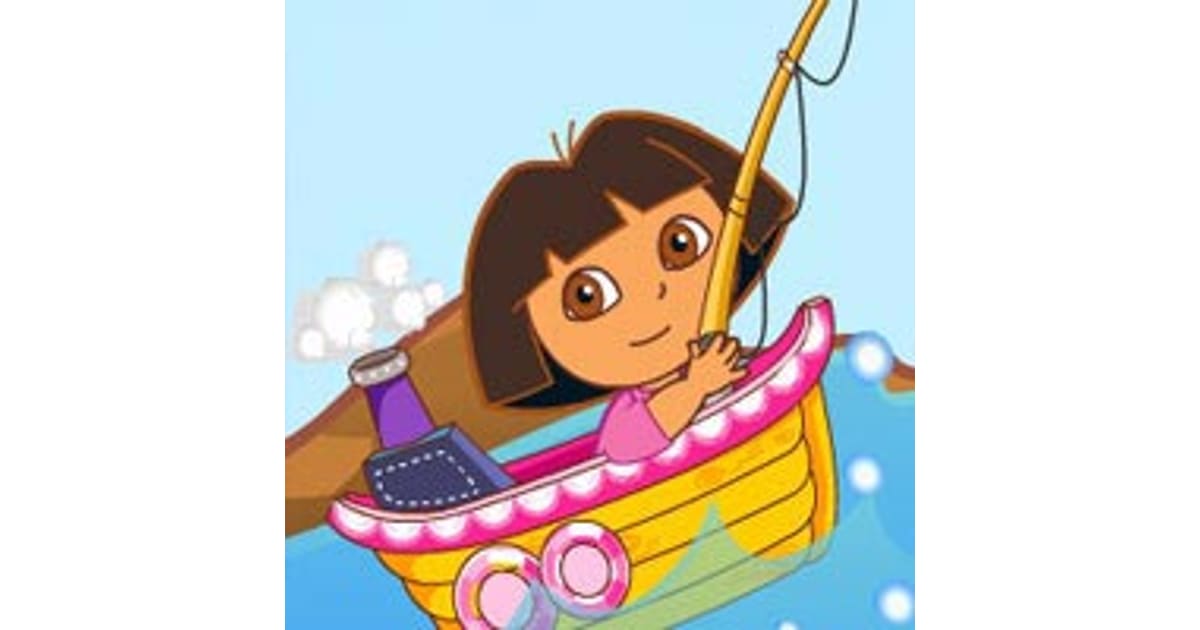 Dora Fishing - Play Dora Fishing Game on Yiv.Com
