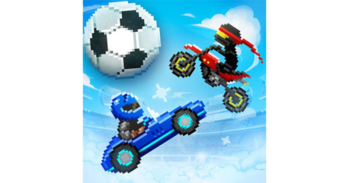 Pixelated Soccer Mayhem ⚽ Drive Sports Challenge