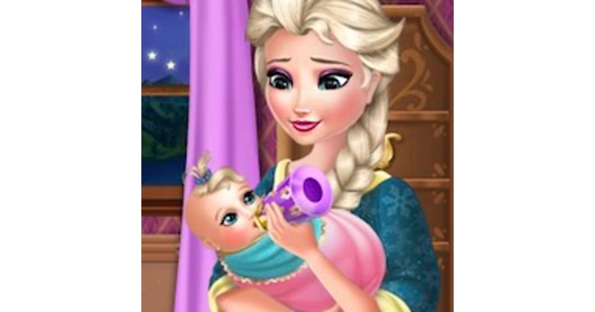 Elsa Baby Caring - Play Now For Free