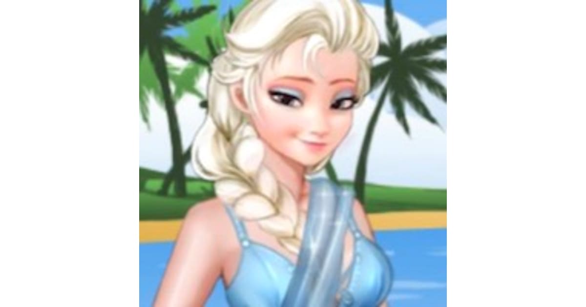 Elsa Bikini Beach - Play Now For Free
