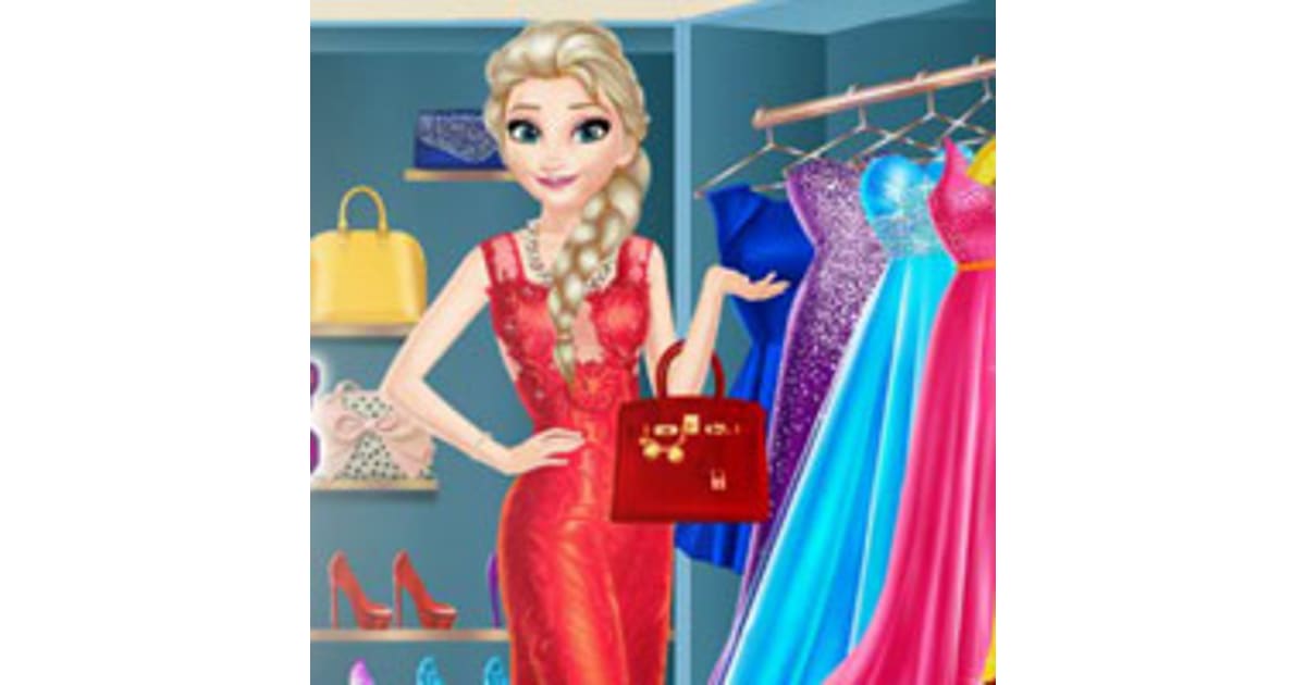 Elsa Dressing Room - Play Now For Free