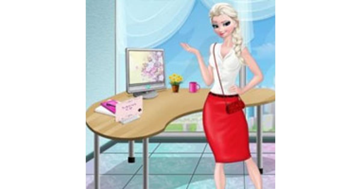 Elsa Job Dress Up - Play Now For Free
