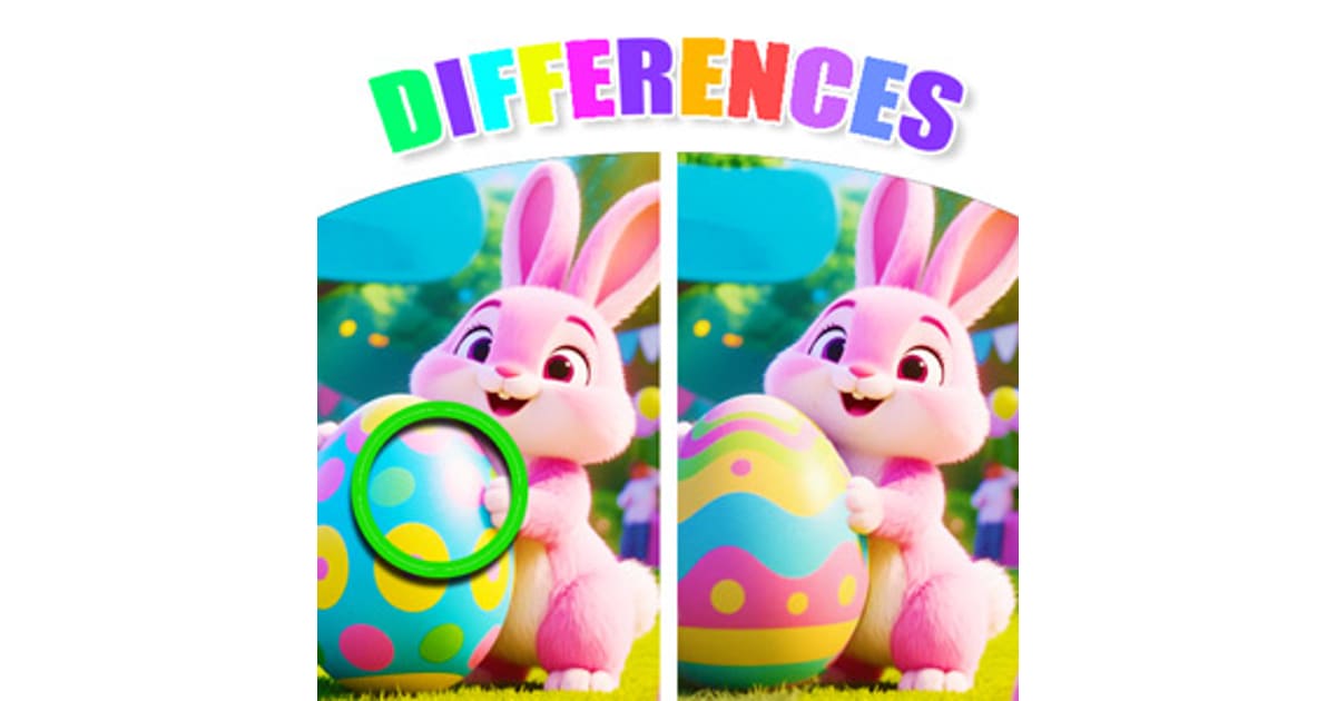 Find the Differences - Easter Games Online