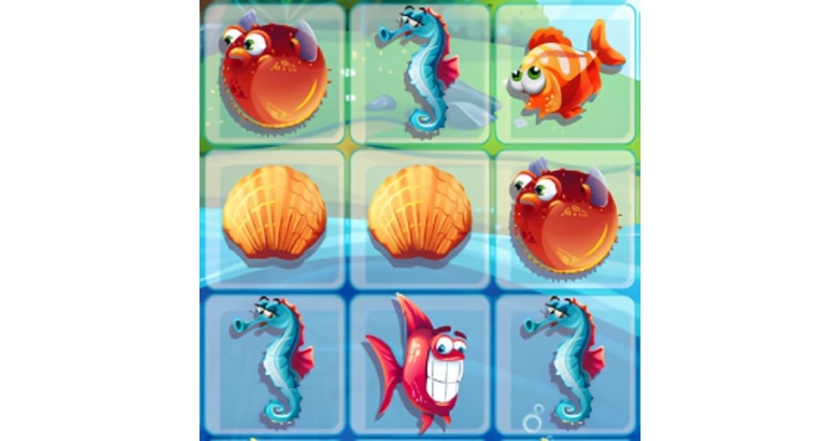 Fish World Match 3 - Play Now For Free