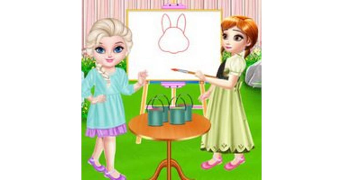 Frozen Baby Happy Easter - Play Now For Free