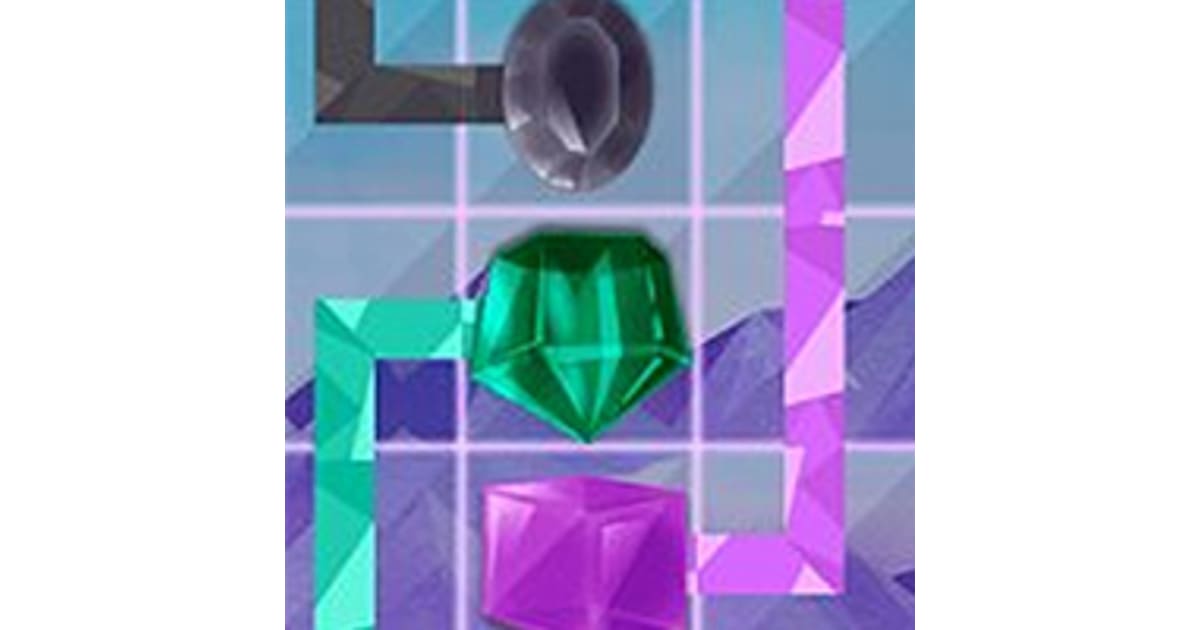 Gems Glow - Play Gems Glow Game on Yiv.Com