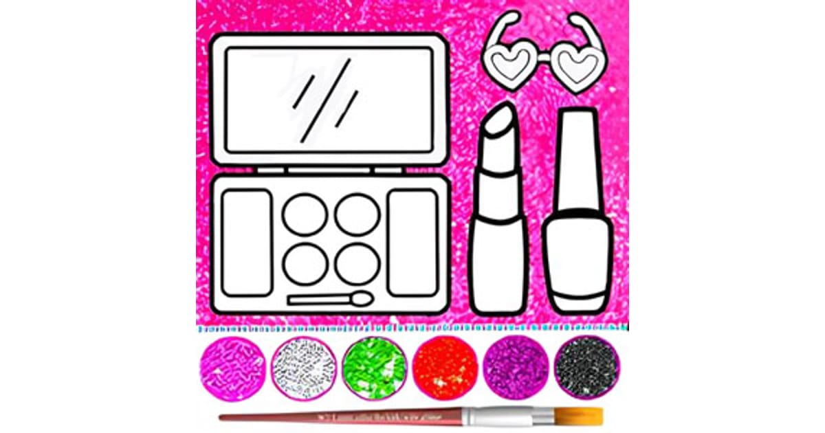Glitter Beauty: Coloring And Drawing Game G+ | Yiv.com