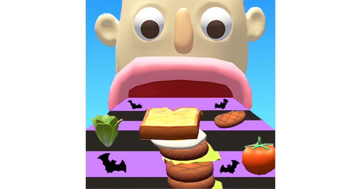 Halloween Sandwich Rush 🎃 Arcade Running Game