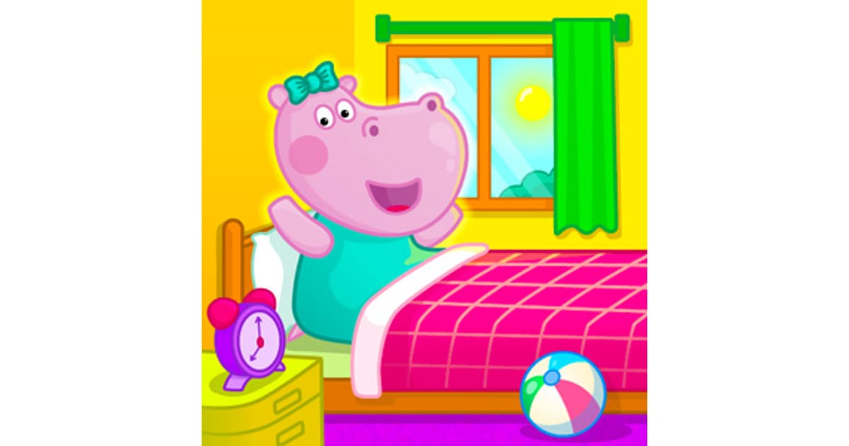 Hippo Good Morning - Free Kids Game