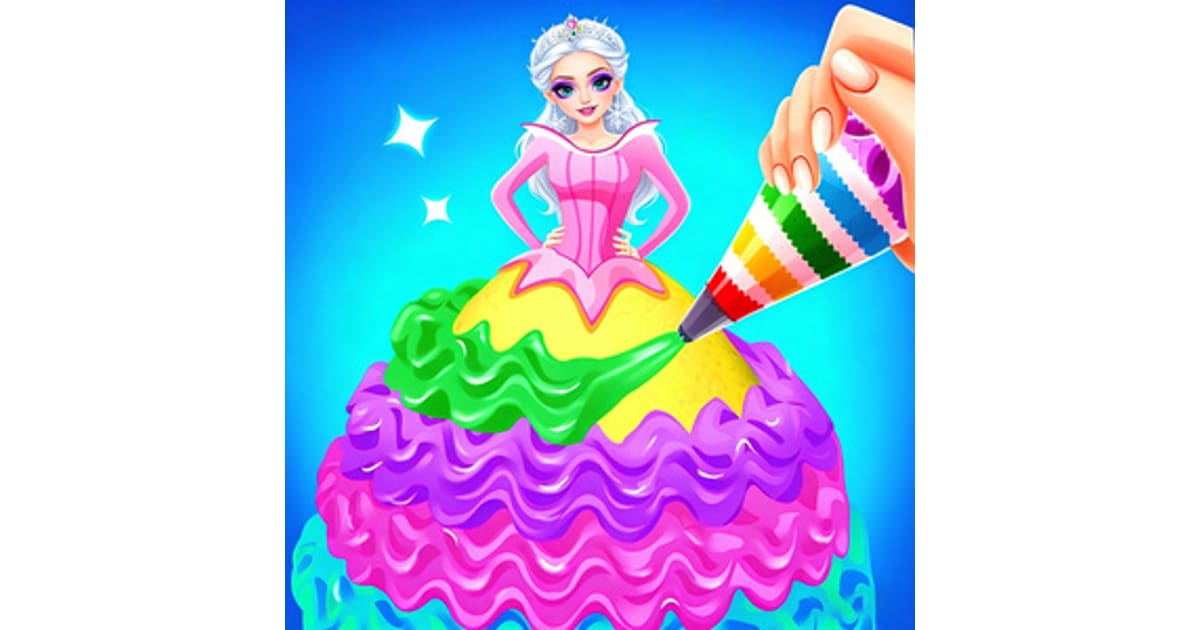 Ice Princess Cake Unblocked G+ Free Baking Game