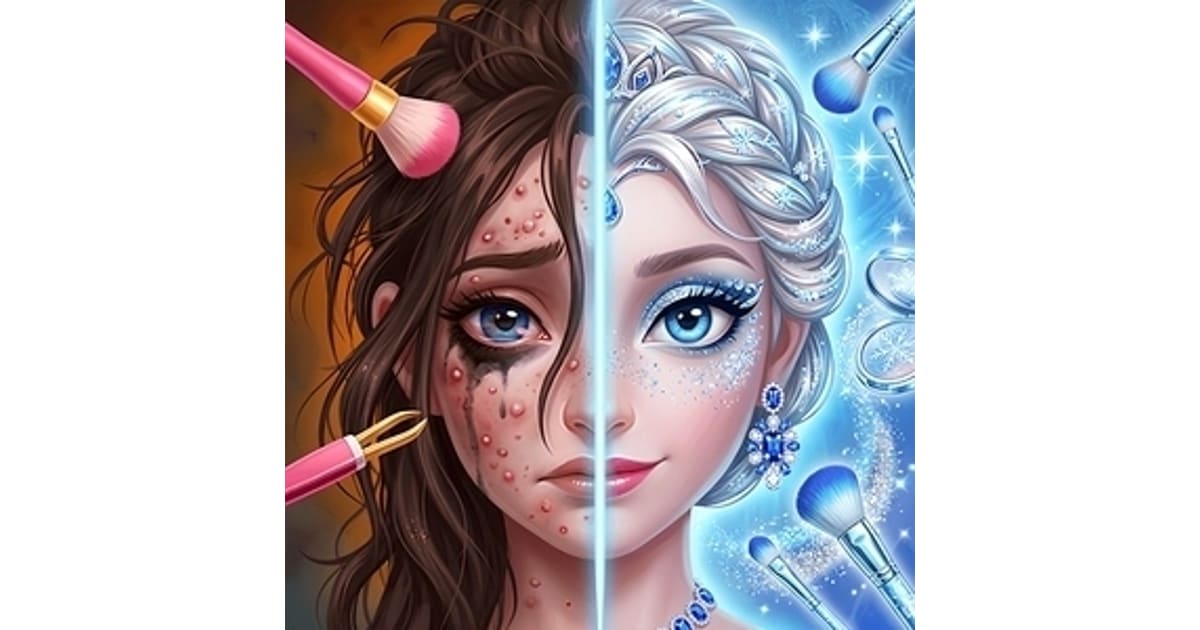 Ice Princess Fashion Salon - Makeover Unblocked G+