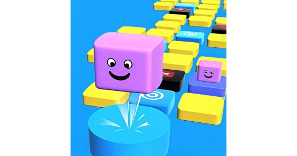 Jump Stacky Cube 3D - Play Now For Free