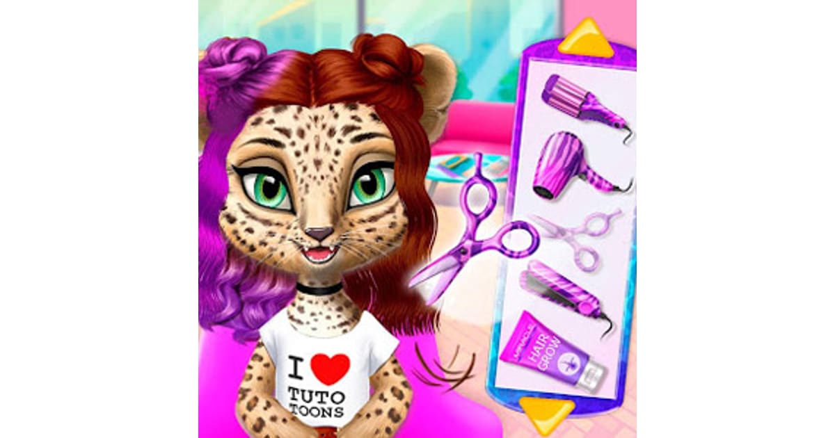 Jungle Animal Hair Salon - Play On Yiv.com