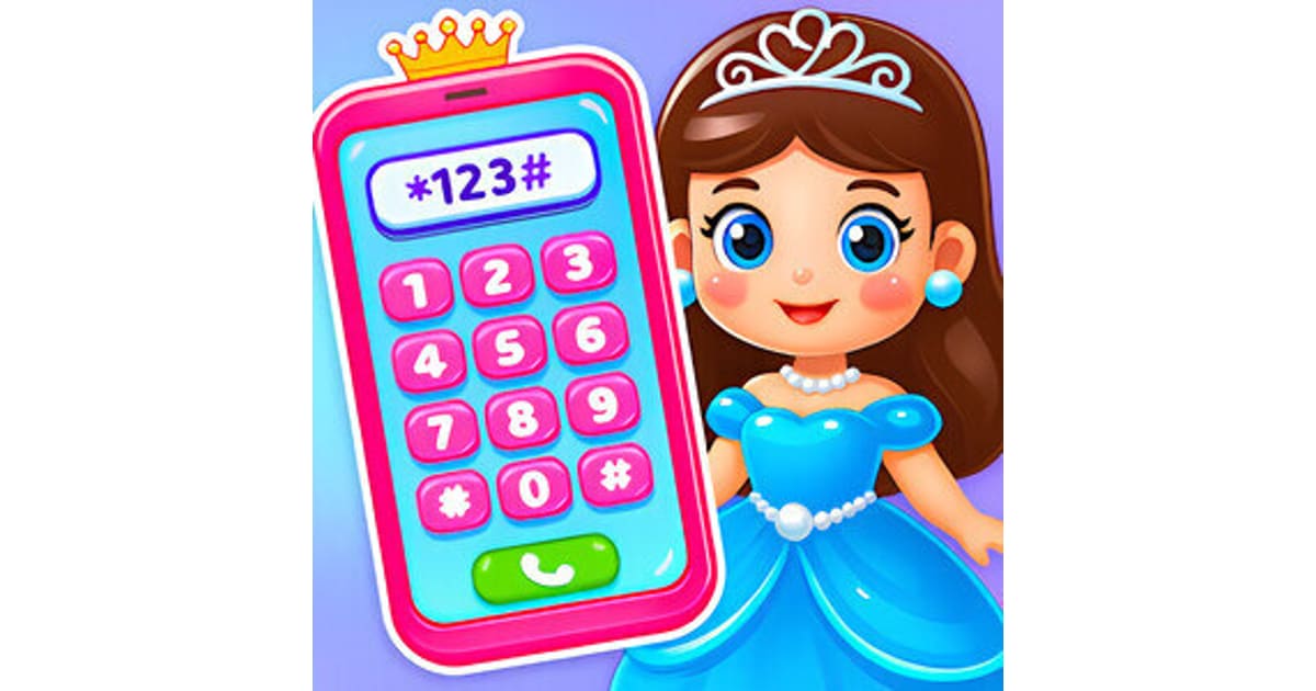 Educational Games For Kids - Princess Phone | Yiv