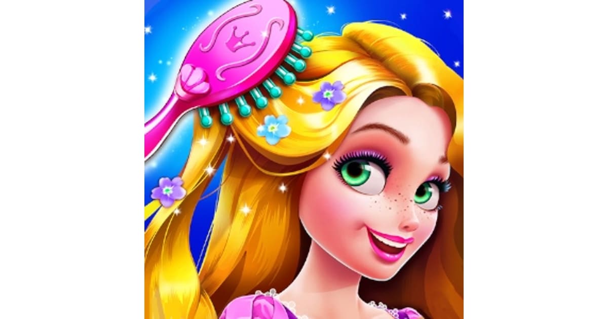 Long Hair Princess Hair Salon - Play Now For Free