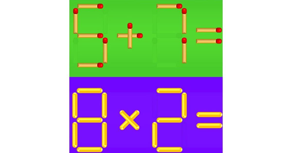Math Matchsticks - Play Now For Free
