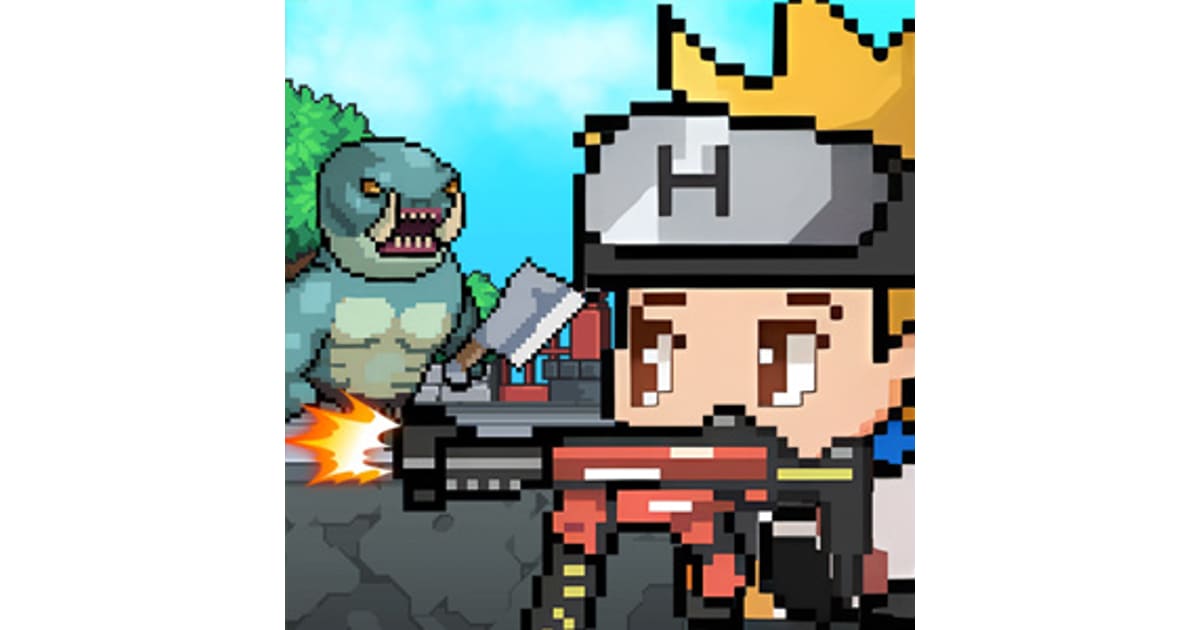 Mecha Shoot Pixel RPG - Online Battle Game