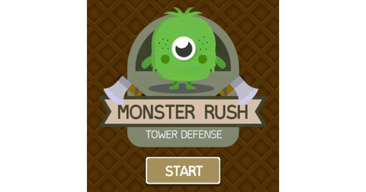 Monster Rush Tower Defense - Play Now For Free